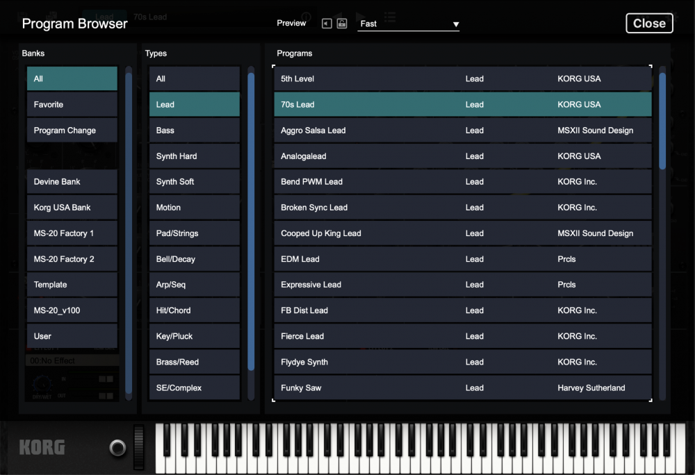 KC MS-20 - KORG Collection for Mac/Win | KORG Shop