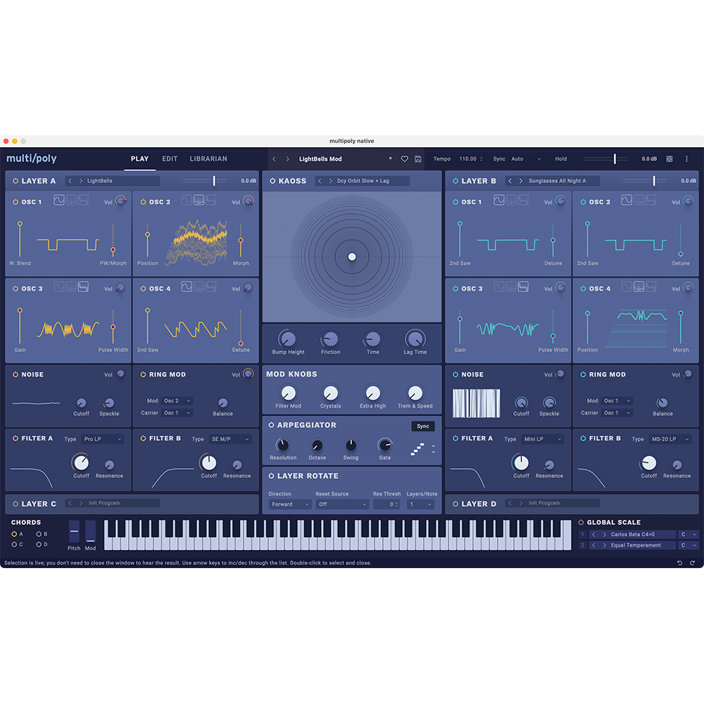 multi/poly native | KORG Shop